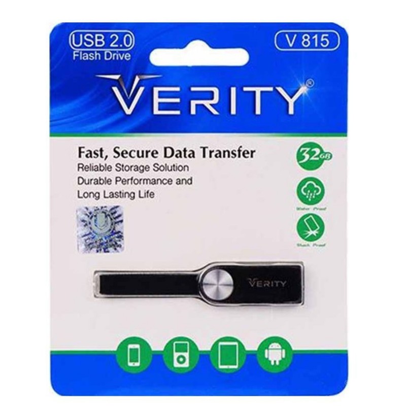 خرید و قیمت فلش مموری VERITY مدل V815 از غرفه مفید جانبی