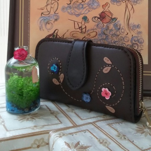 خرید و قیمت کیف پول مدل LHWb7 از غرفه محصولات چرمی چرمه عالم