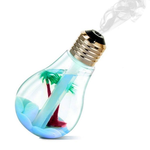 خرید و قیمت دستگاه بخور ساز طرح لامپ BULB HUMIDIFIER از غرفه مفید جانبی ...